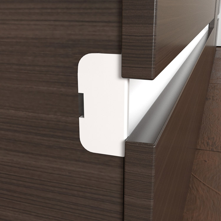 Gola Right-Left Closed End Caps Profile MOD. 2702 | Jako Hardware